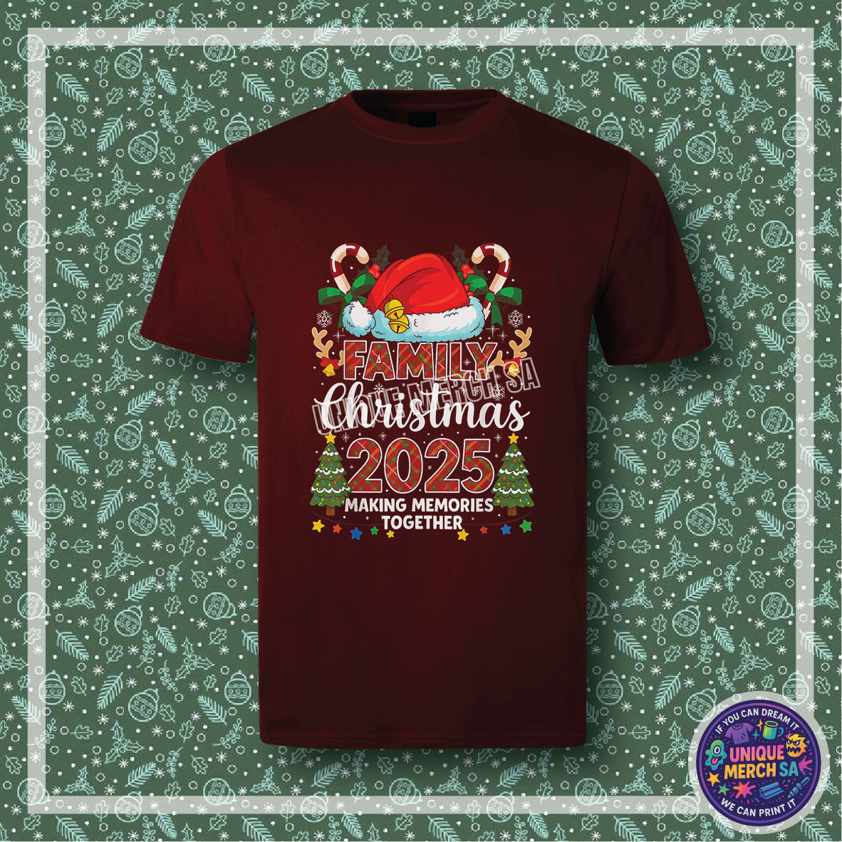 Short Sleeve T-Shirt - Christmas Crew - Family Christmas 2025 4 ...