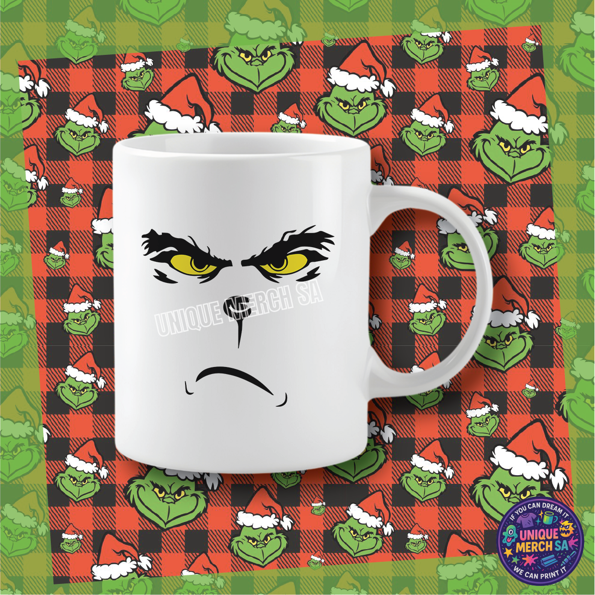 Mugs - The Grinch - Grinch Smirk – Unique Merch SA