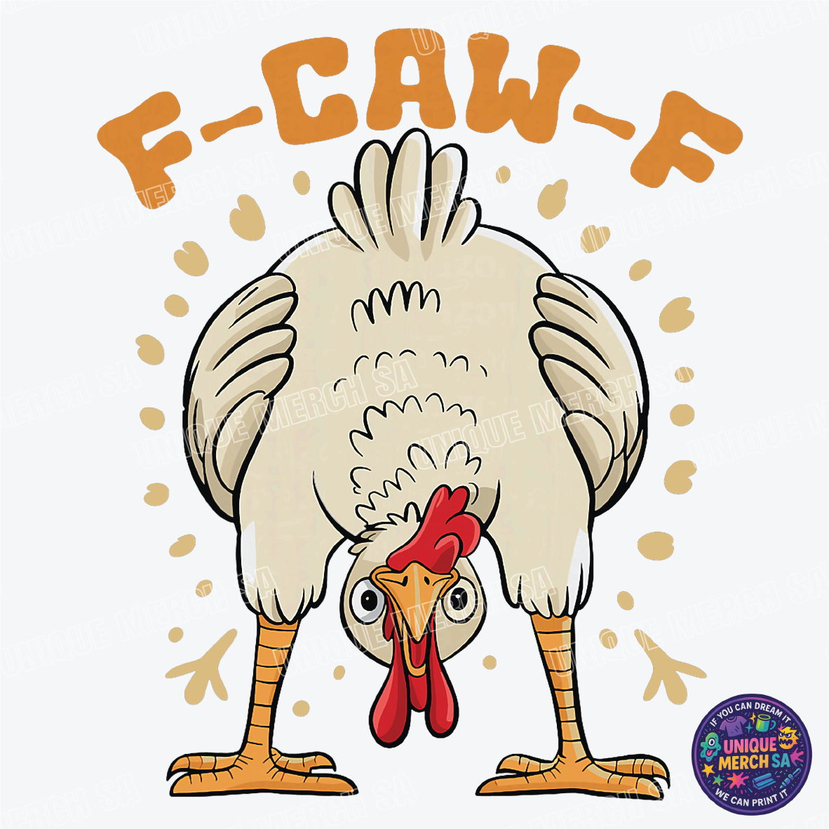 DTF Transfer - FCAWF - Chicken 11 – Unique Merch SA