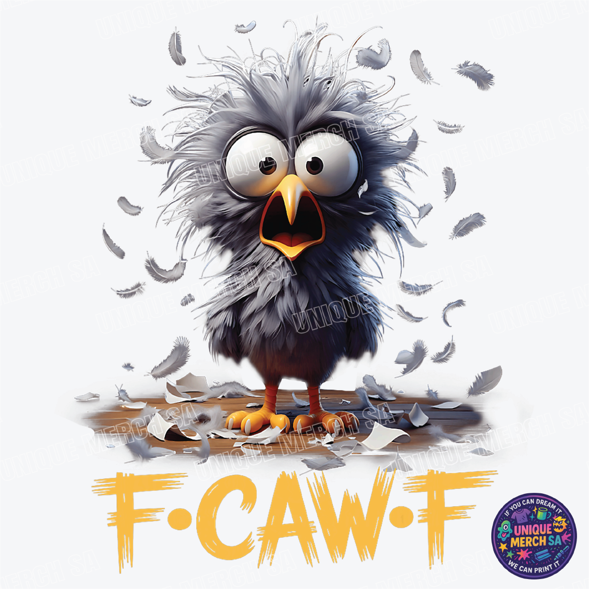 DTF Transfer - FCAWF - Chicken 6 – Unique Merch SA